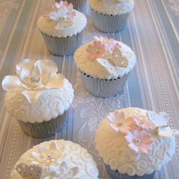 Kitchen | Baking Fancy Textured Lace Cupcake Topper Mold | Poshmark